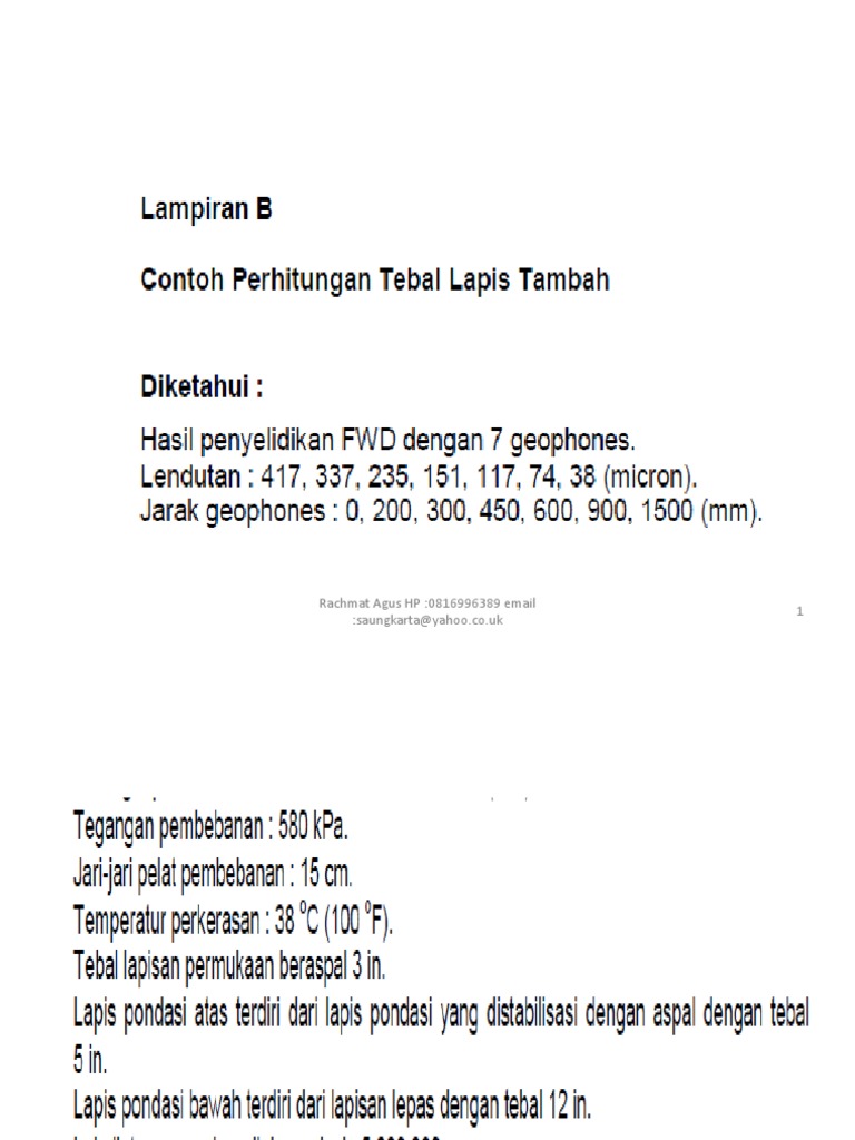Lampiran Contoh PT. BM. | PDF