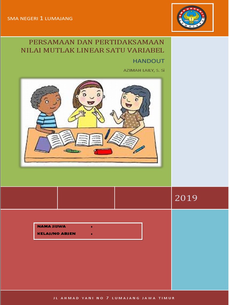 Handout Nilai Mutlak | PDF