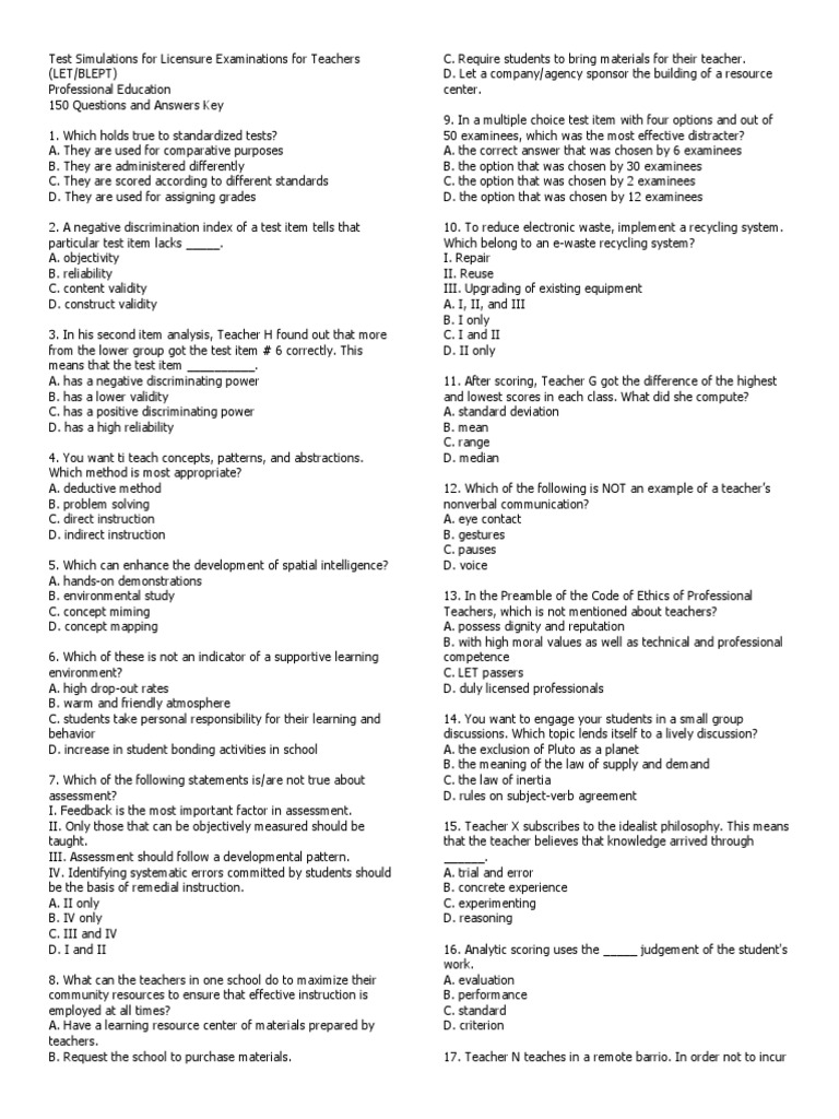 Study | PDF | Test (Assessment) | Id