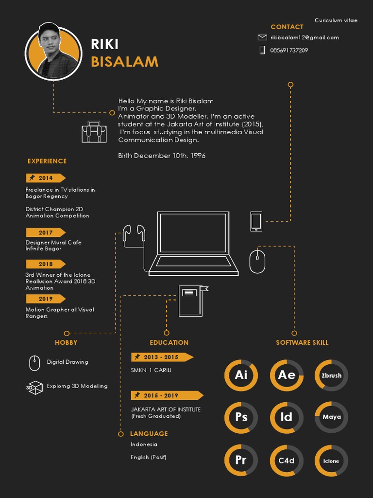 CV Riki Bisalam 2019 | PDF