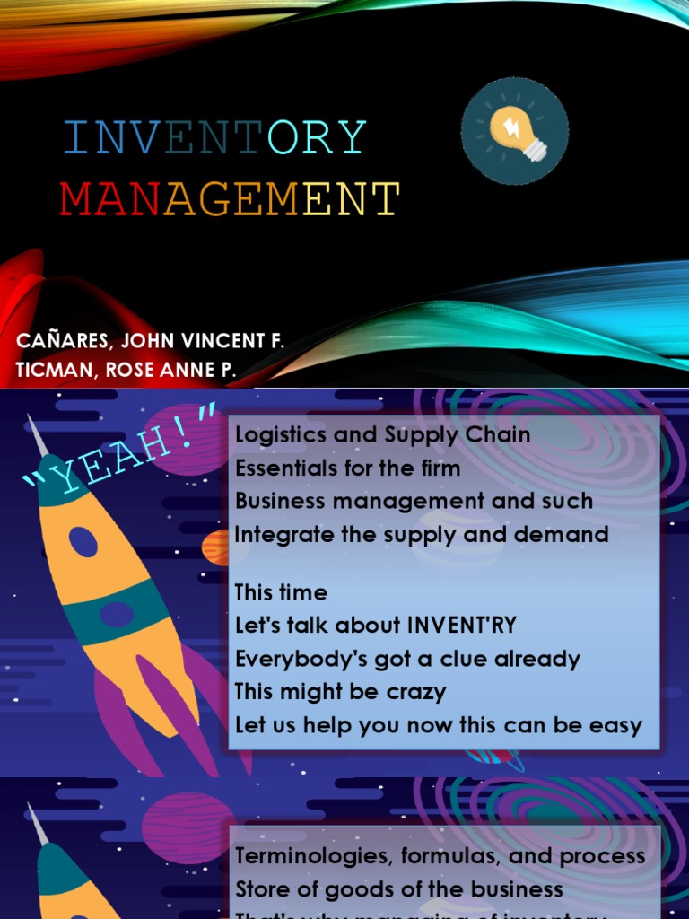 Inventory Management | PDF | Inventory | Demand