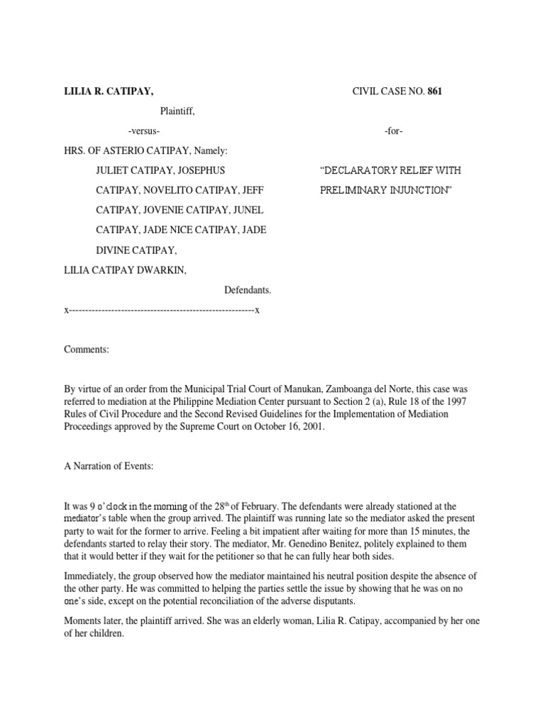 ADR Paper | PDF | Mediation | Alternative Dispute Resolution