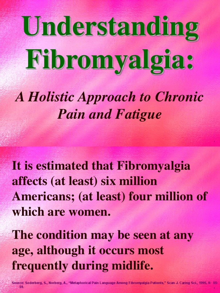 Fibromyalgia Slides 2004 | PDF | Fibromyalgia | Chiropractic