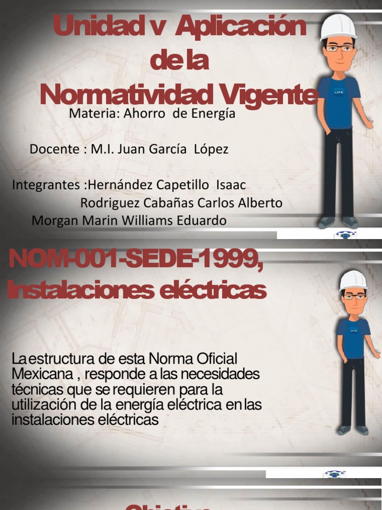 Unidad V Aplicacion de La Normatividad Vigente | PDF | México | Energía ...
