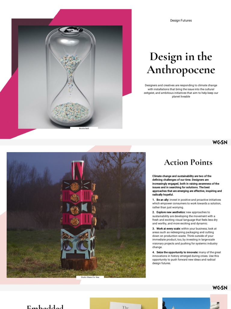 Design in The Anthropocene | PDF | Anthropocene | Sustainability