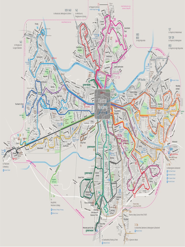 Reading Network Map | PDF