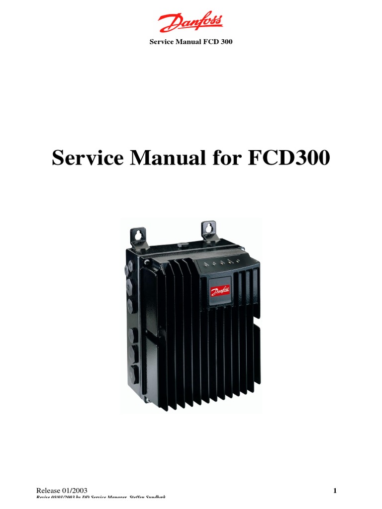 Service Manual FCD 300 | PDF | Electrical Connector | Electric Motor