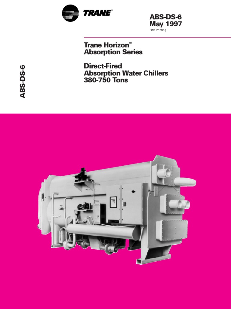 Trane Chiller | PDF | Heat Exchanger | Air Conditioning