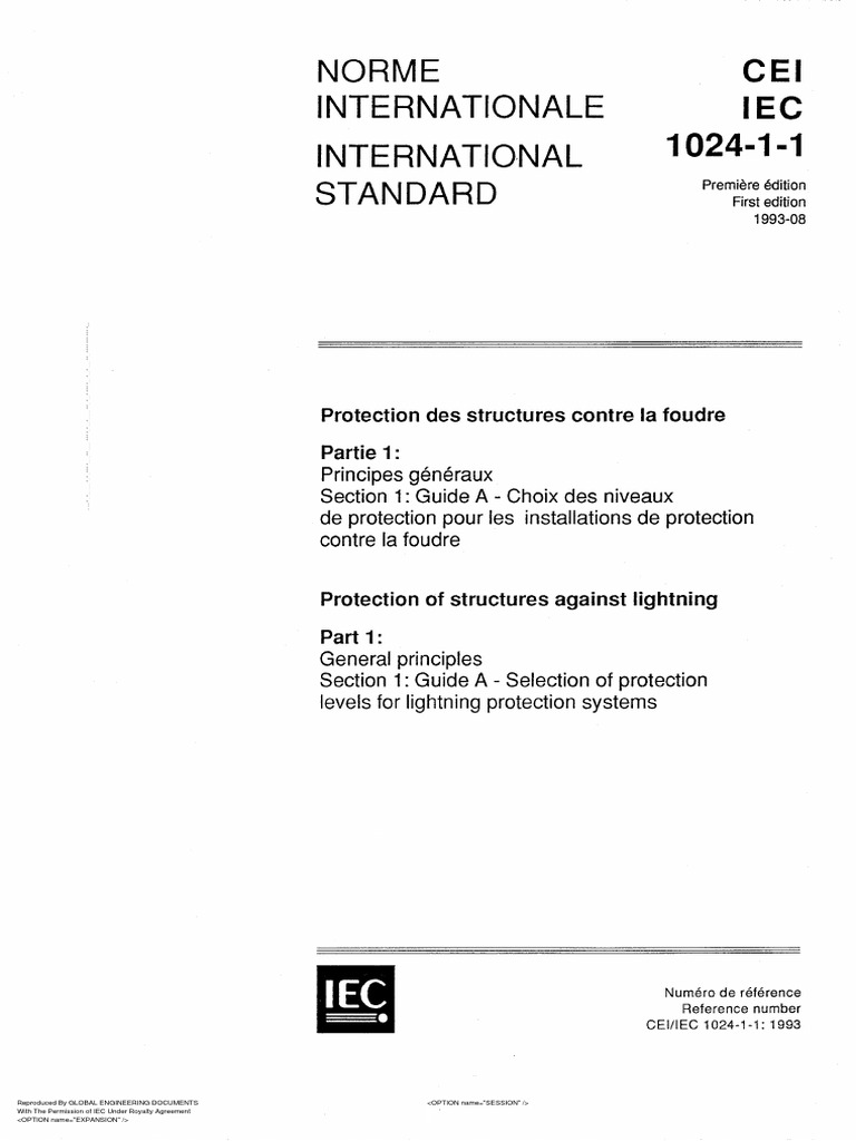 Iec 1024-1-1 | PDF
