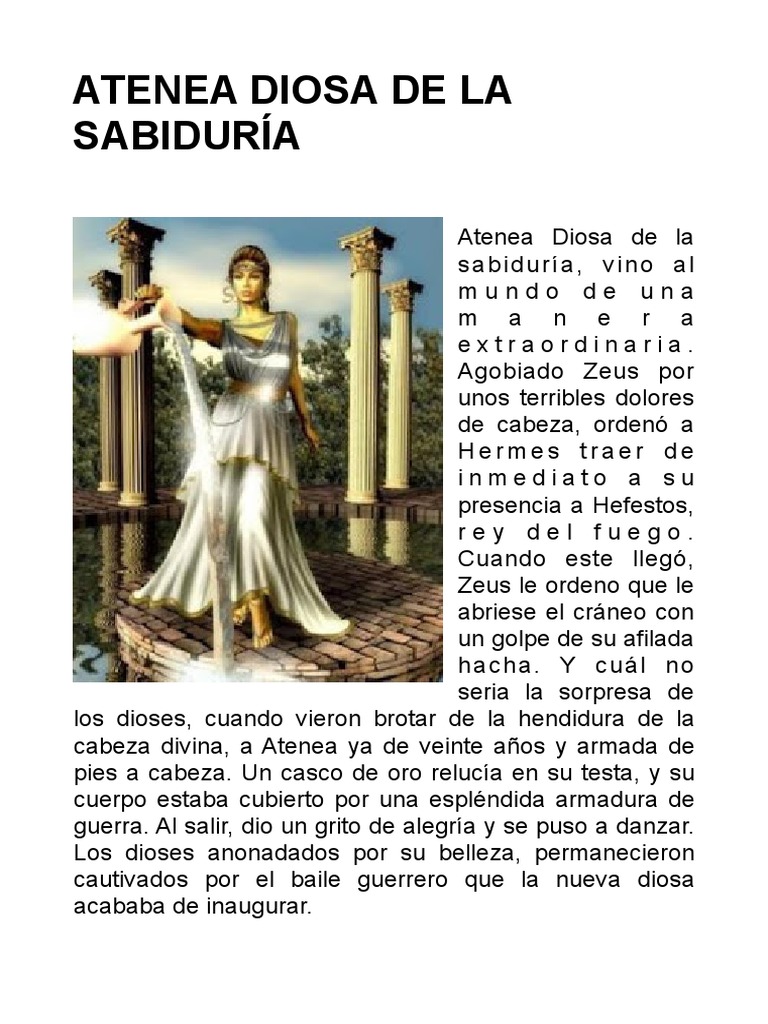 Atenea | PDF | Atenea | París (mitología)