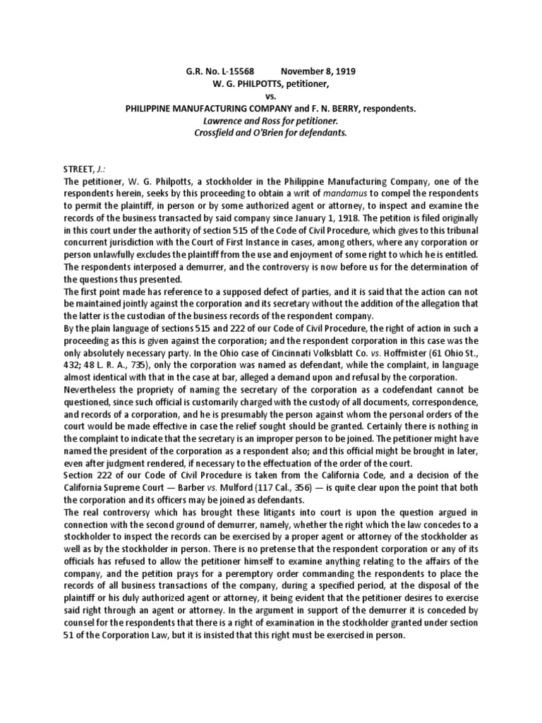 Agency Cases | PDF | Law Of Agency | Judgment (Law)