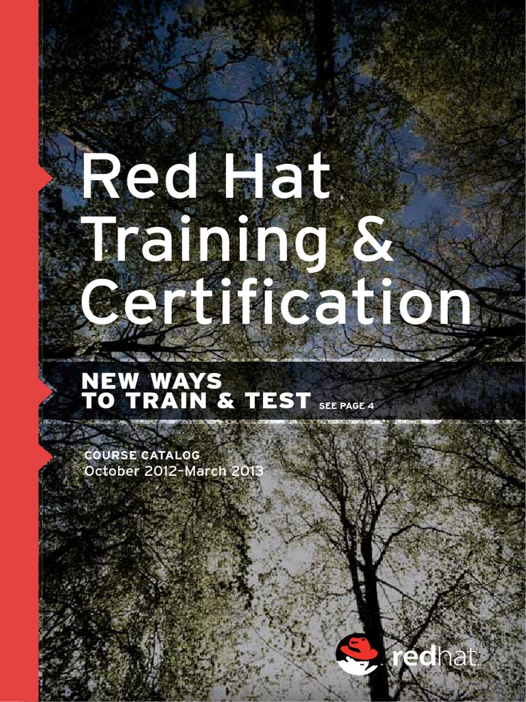 RedHat Certification Path PDF | Download Free PDF | Red Hat | System ...