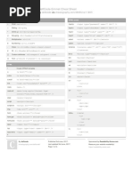 Emmet HTML Cheat Sheet Guide | PDF | Html Element | Typefaces