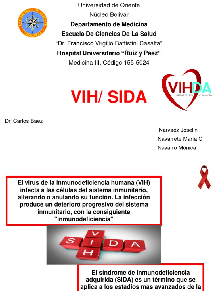 Presentacion VIH Sida | PDF | VIH | VIH / SIDA