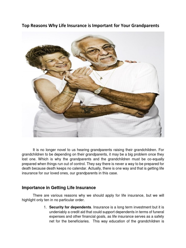 Top Reasons Why Insurance Is Important | PDF | Life Insurance | Insurance