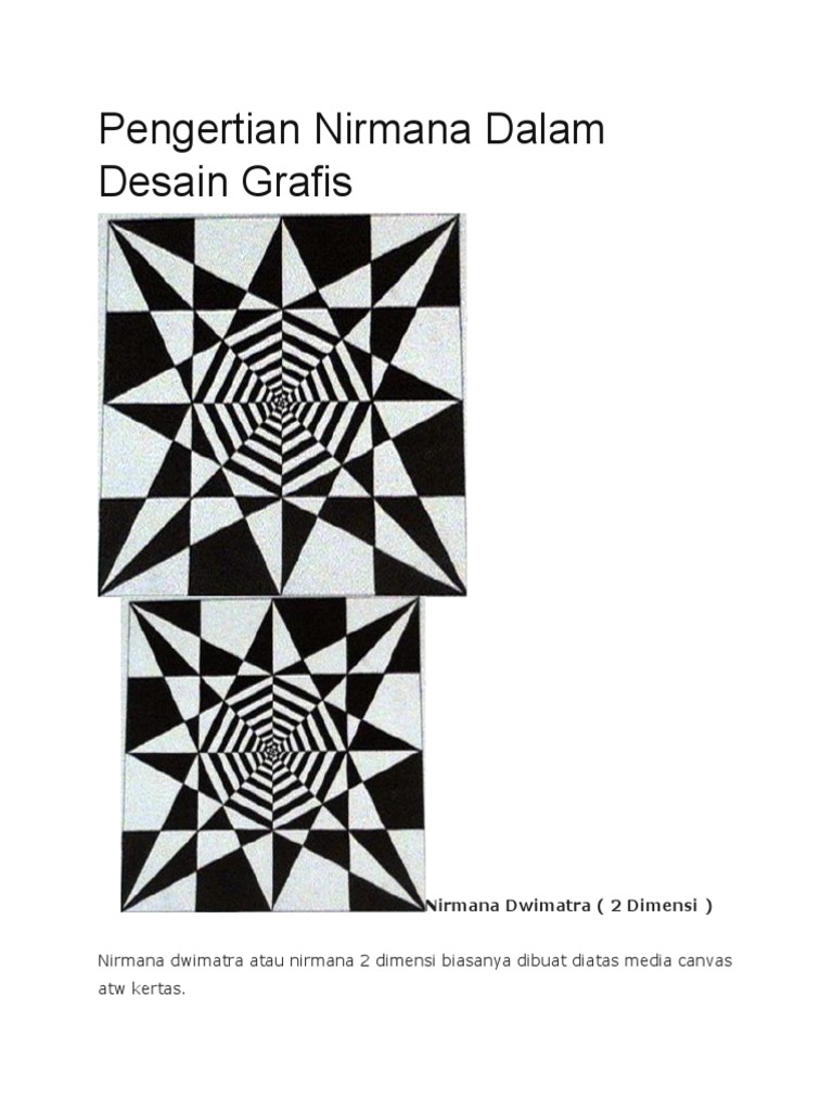 Pengertian Nirmana Dalam Desain Grafis | PDF