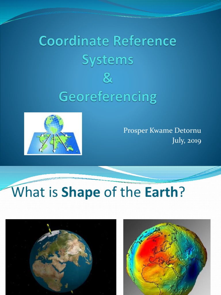 Coordinate Systems and Georeferencing | PDF | Coordinate System | Latitude