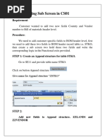 Custom Tab in Delivery (VL01N) - Header - Item Level | PDF | Subroutine | Information Technology ...
