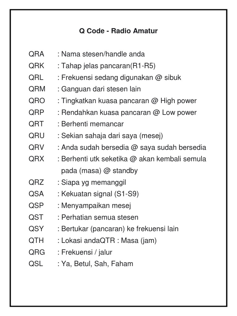 Q Code | PDF
