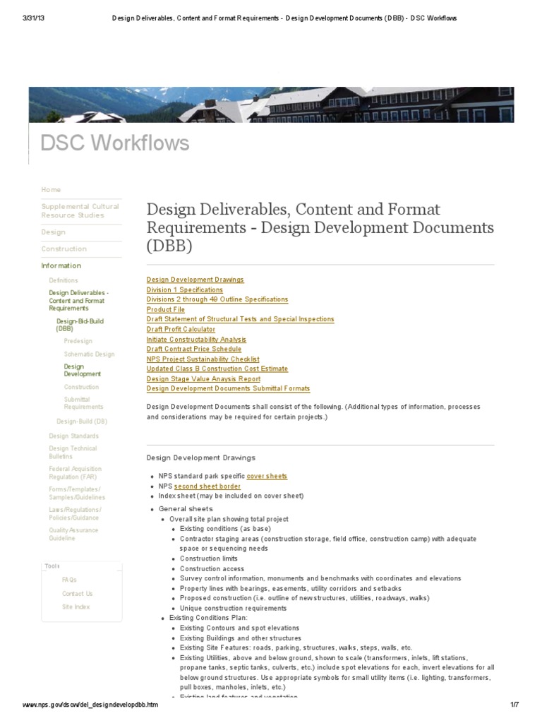 03 - Design Development Documents (DBB) | PDF | Specification ...