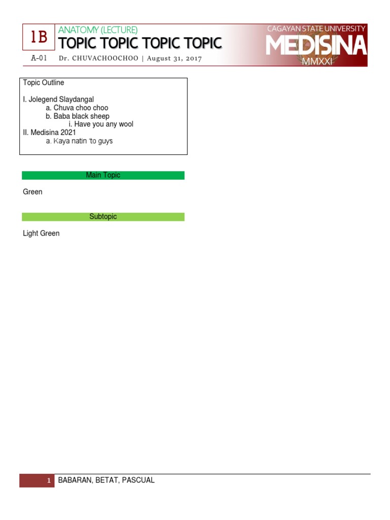 Trans Template | PDF