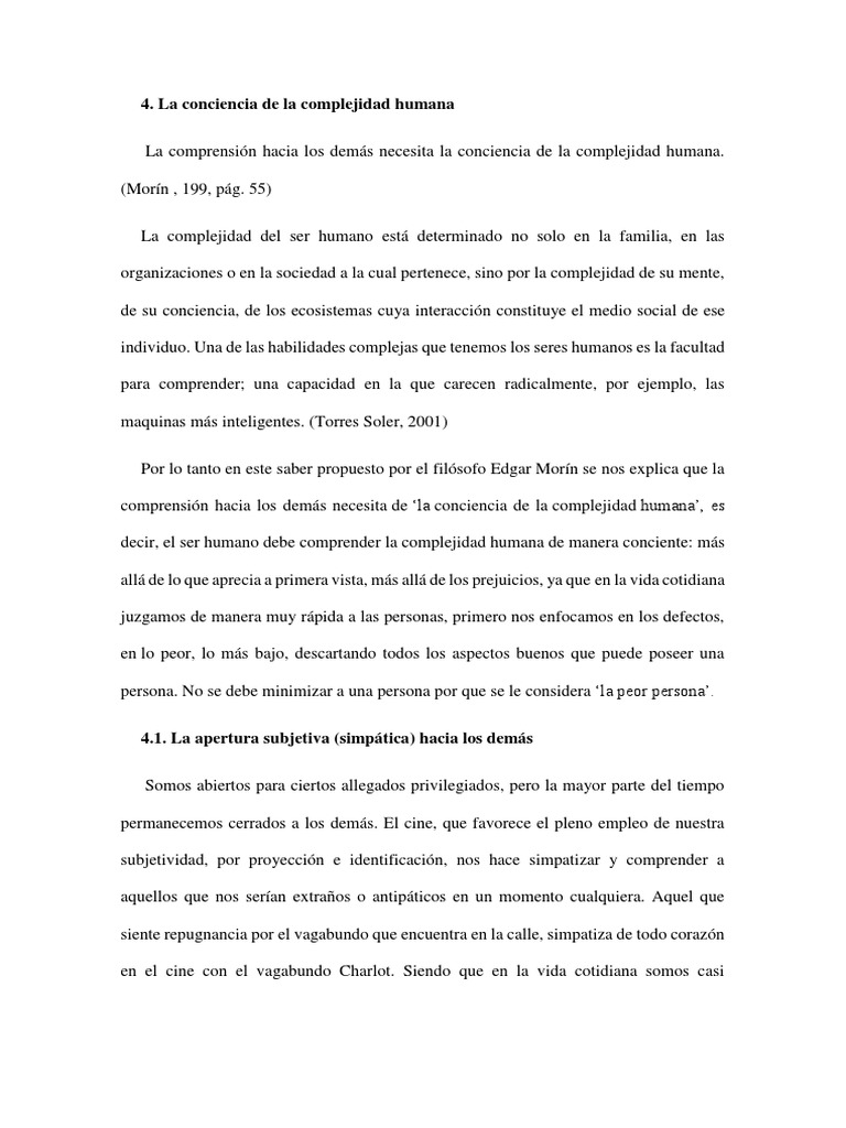 Complejidad Humana y Tolerancia | PDF | Tolerancia | Homo Sapiens