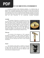 Surveying Instruments PDF | PDF | Surveying | Equipment