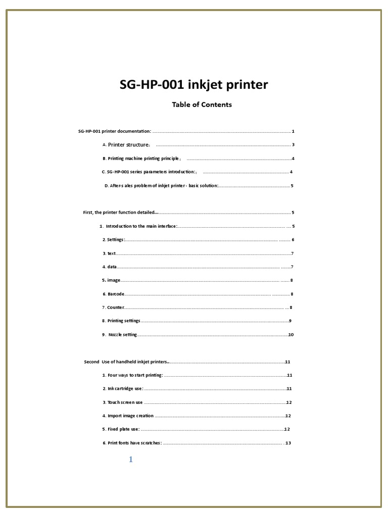 Impresora TiJ Manual | PDF | Printer (Computing) | Typefaces