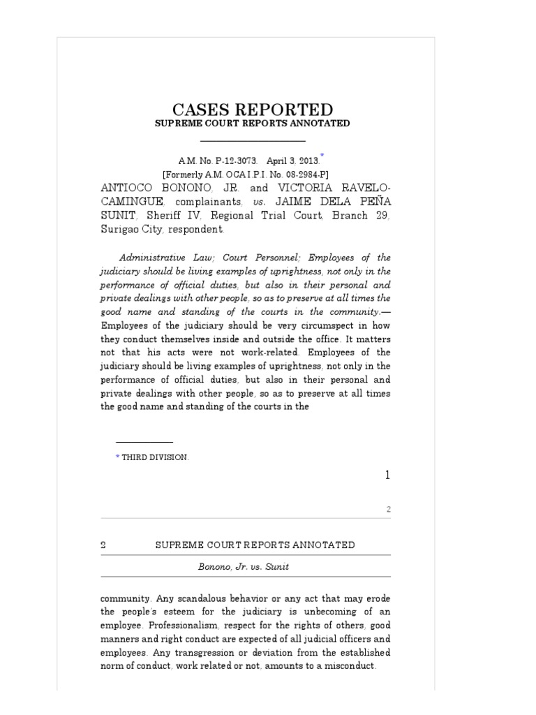 Cases Reported: Supreme Court Reports Annotated | PDF | Testimony ...