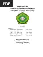 Uji Sensitivitas Antibiotik | PDF