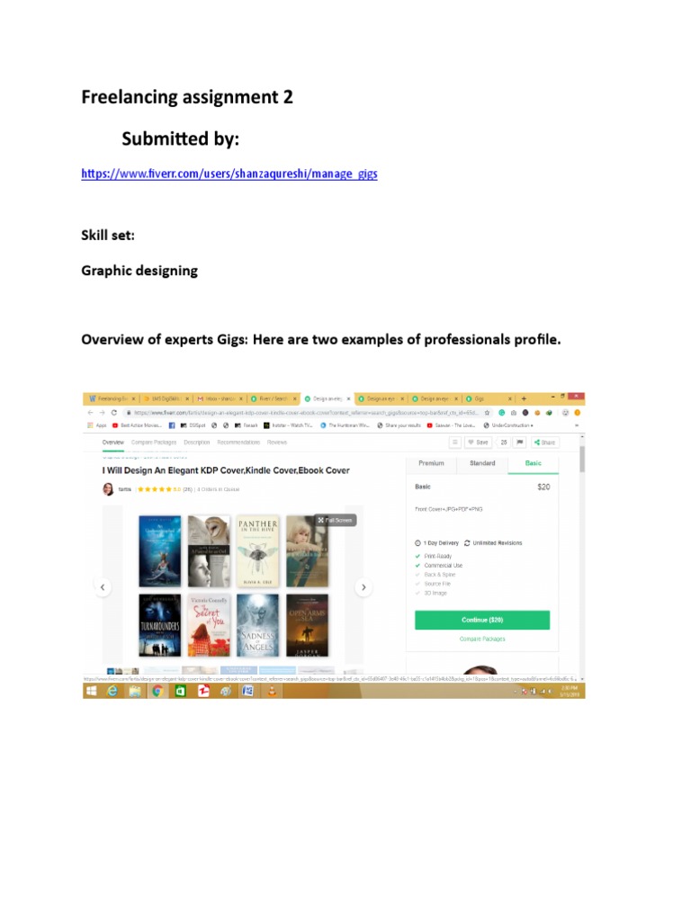 Azizzaigham Freelancing Assignment | PDF