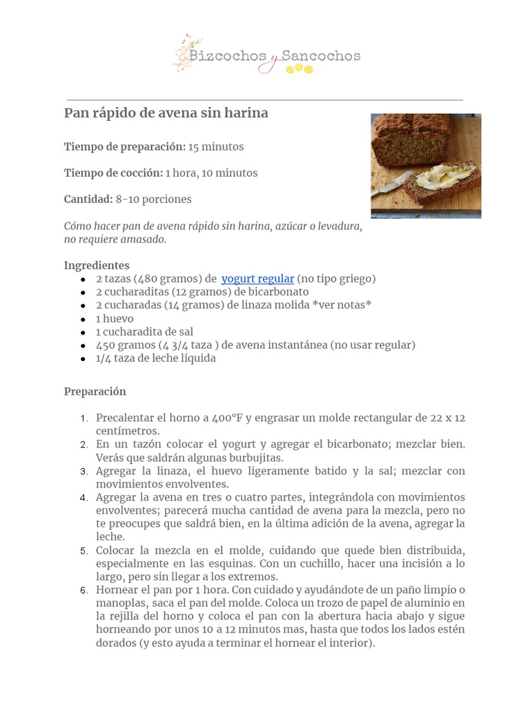 Pan Saludable | PDF | Panes | Alimentos