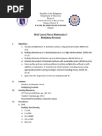 Detailed Lesson Plan in Grade 5 Mathematics | PDF | Prime Number ...