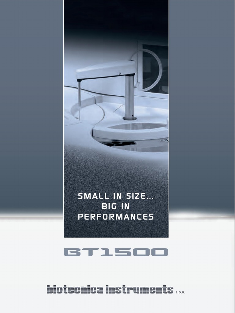 Biotecnica BT 1500 Automation Automatic Full Blood Chemistry Analysis ...
