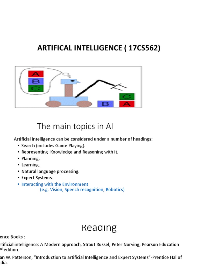 AI Introduction | PDF | Artificial Intelligence | Intelligence (AI ...
