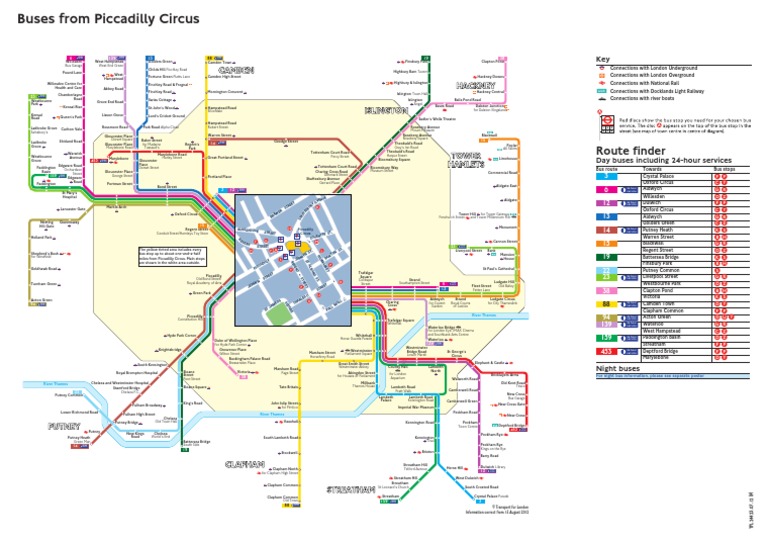Piccadilly Circus Bus | PDF | London | Public Transport