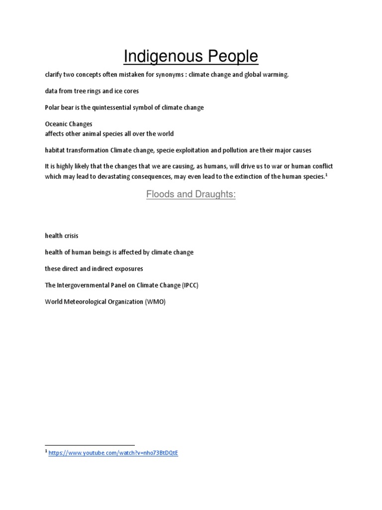 Indigenous People | PDF