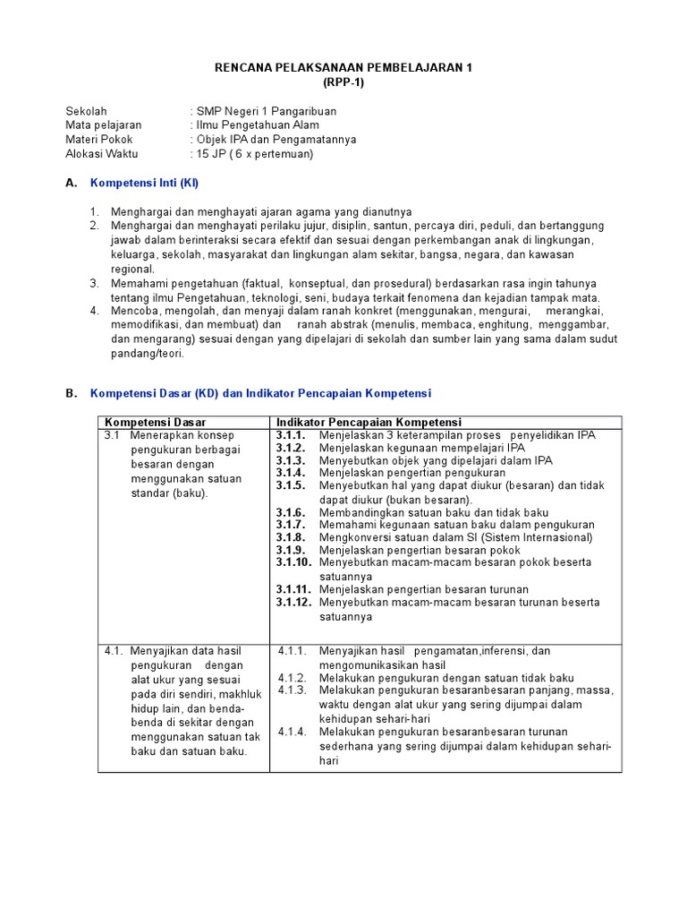 Objek Ipa Dan Pengamatannya | PDF