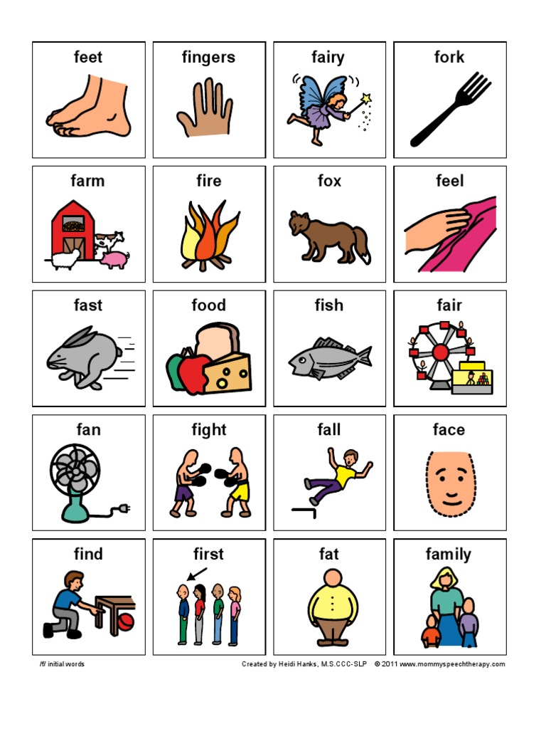 F-Initial Words PDF | PDF