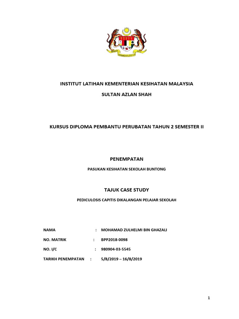 Case Study Pks Zulhelmi | PDF