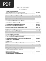 Mental State Examination MSE OSCE Checklist Geeky Medics | PDF ...