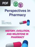 Timeline, History of Pharmacy | PDF | Pharmacy | Medicine