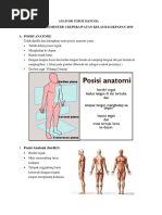 Pembagian Regio Tubuh Manusia | PDF | Kesehatan Holistik | Sains ...