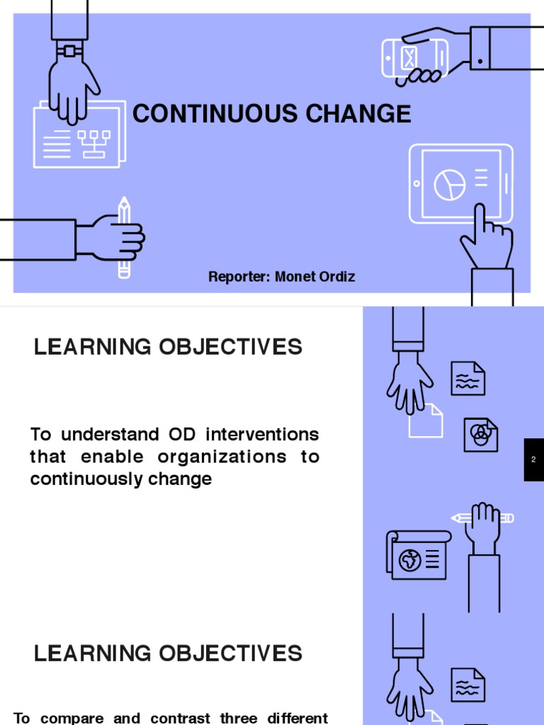 Continuous Change | PDF | Strategic Management | Sales