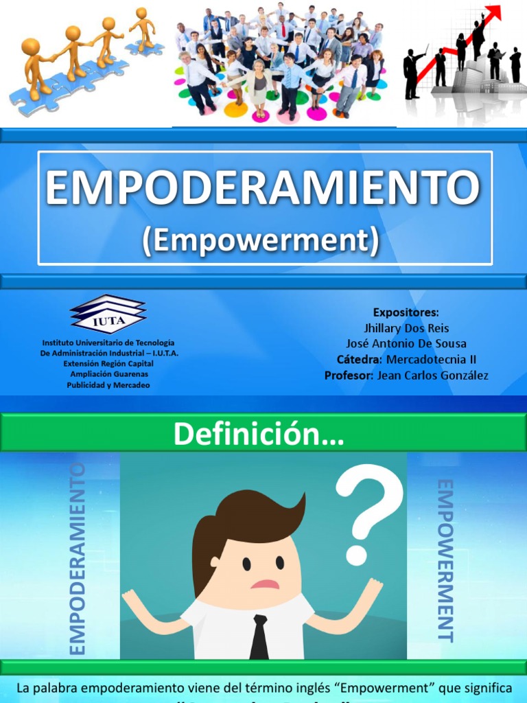 Definición y Tipos de Empoderamiento | PDF | Empoderamiento | Marketing