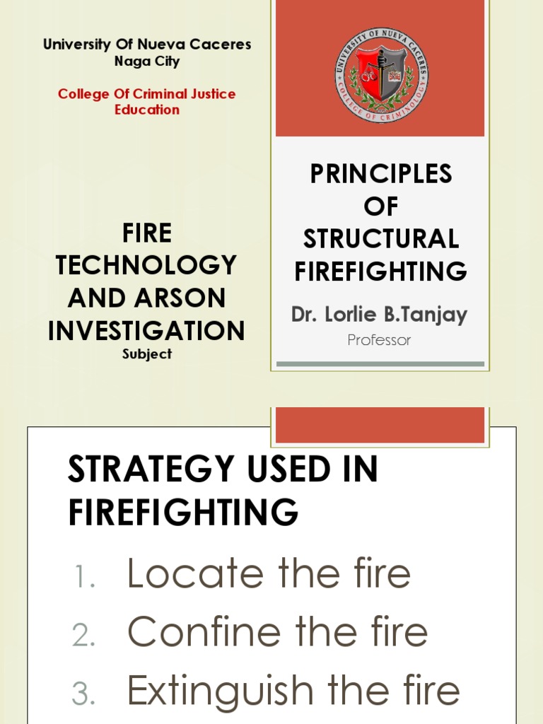 Principles of Structural Firefighting | PDF
