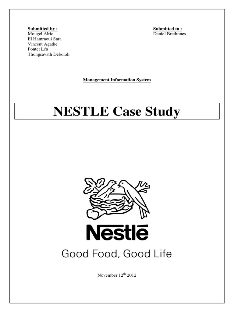 Nestle Case Study | PDF | Strategic Management | Business Economics