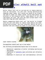 Boiler Water Parameters | PDF | Chemistry | Physical Sciences