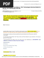 Concentrix Experience Letter | PDF