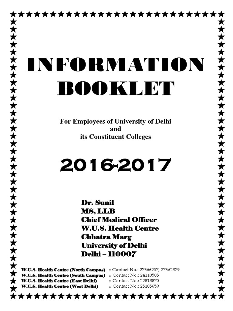 Information Booklet 1 PDF | PDF | Hospital | Marriage
